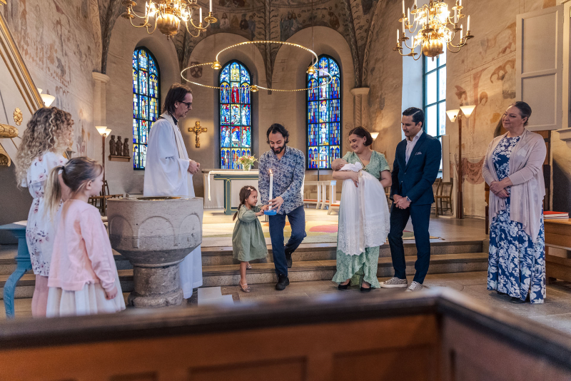 Barndop - Svenska kyrkan