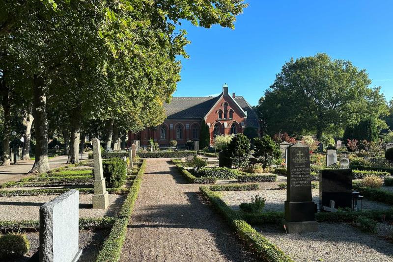 Belysning på Limhamns kyrkogård - Svenska kyrkan Malmö