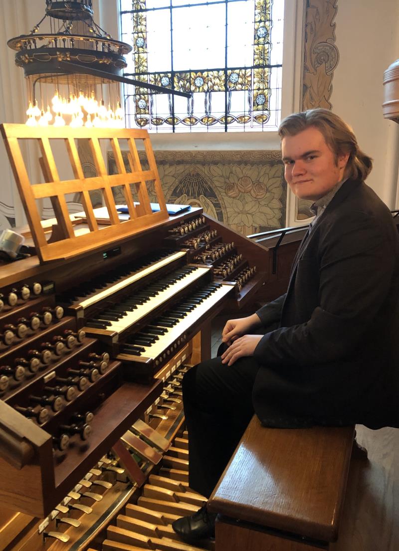 Musikstipendium till Jacob Ulfsheden från Höör - Höörs församling