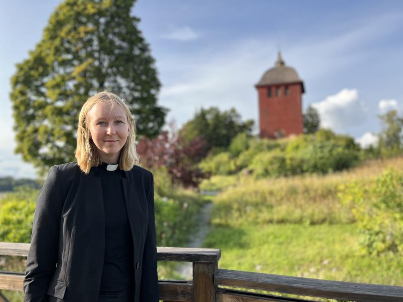 Biskop Johan Dalman välkomnar ny kyrkoherde i Sorunda församling ...