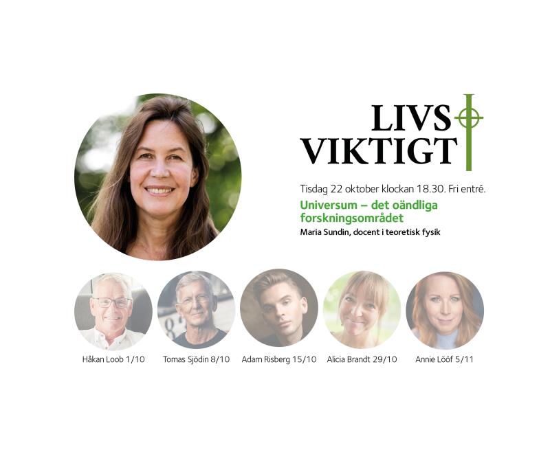 LIVSVIKTIGT. Med Maria Sundin - Visby domkyrkoförsamling