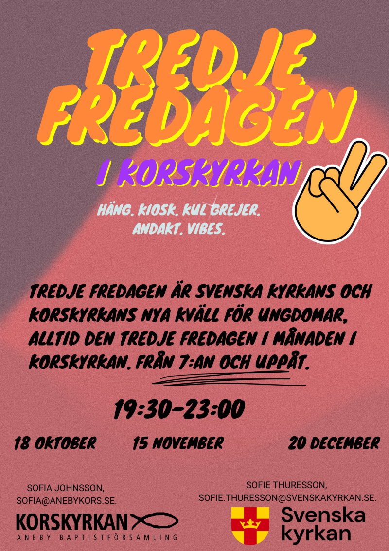 Tredje fredagen - Aneby pastorat