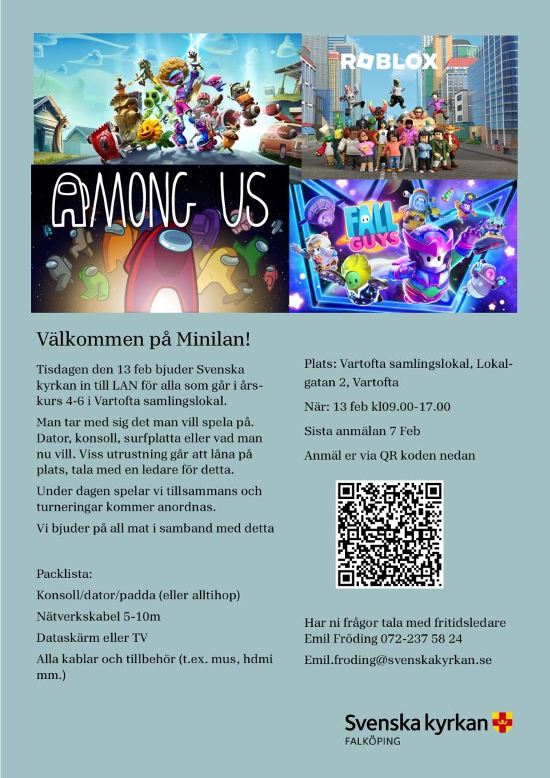 Mini-LAN - Svenska kyrkan Falköping