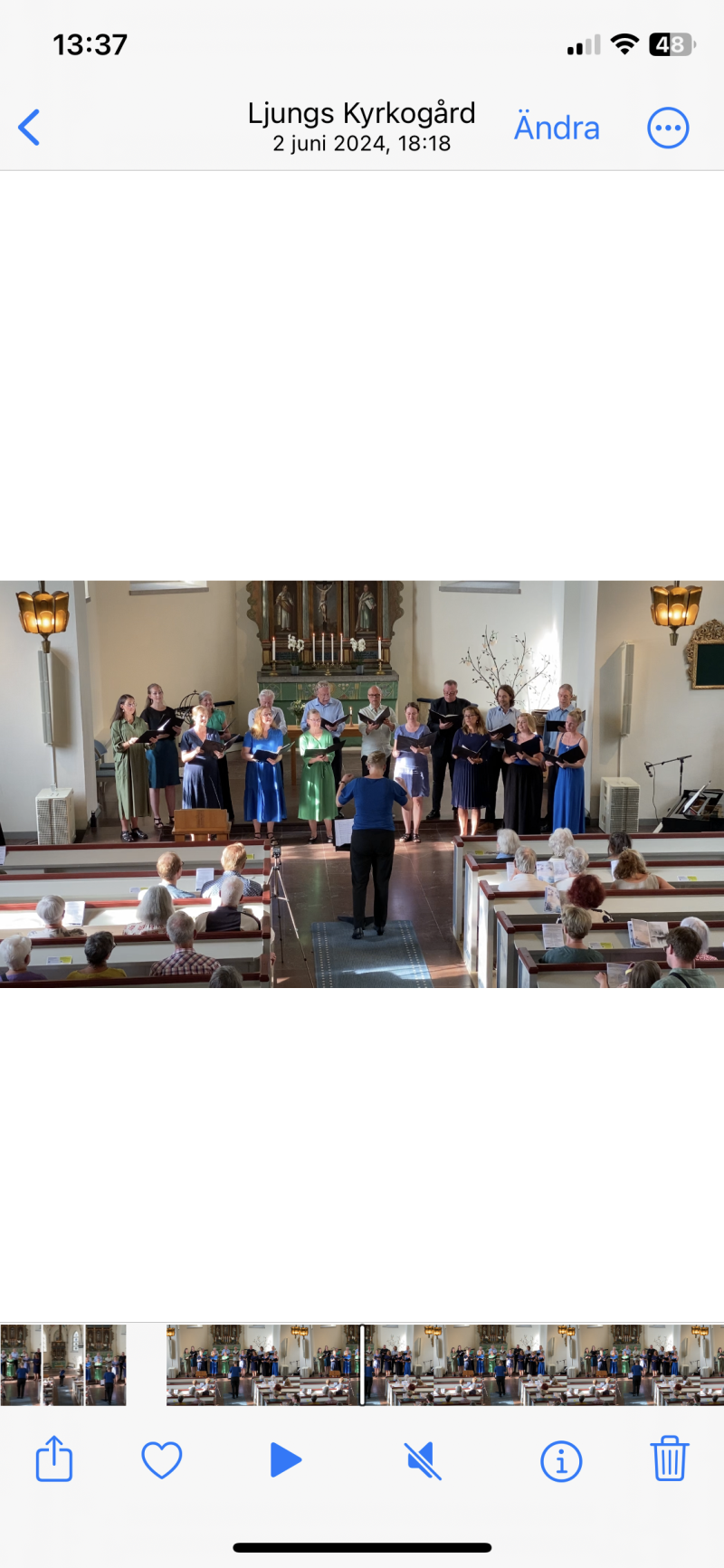 Ett valv kring mina steg - Svenska kyrkan, Ljungskile församling