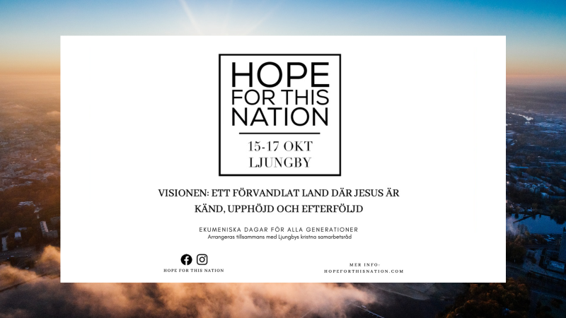 Hope for this nation 2021 - Ljungby pastorat