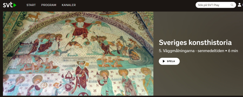 Tensta kyrka i Sveriges konsthistoria på SVT play - Vattholma pastorat