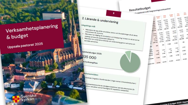 Verksamhetsplan och budget - Svenska kyrkan Uppsala