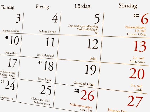 Kalender - Välkommen till Tranås pastorat!