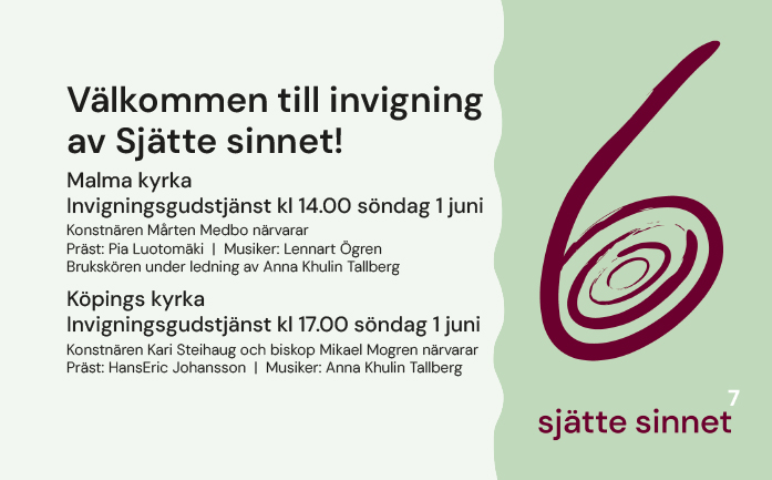 Invigning av Sjätte sinnet - Köpings pastorat