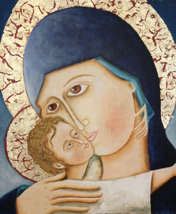 Konstutställning: Mats Hermansson, Presenningsikoner - Svenska kyrkan ...