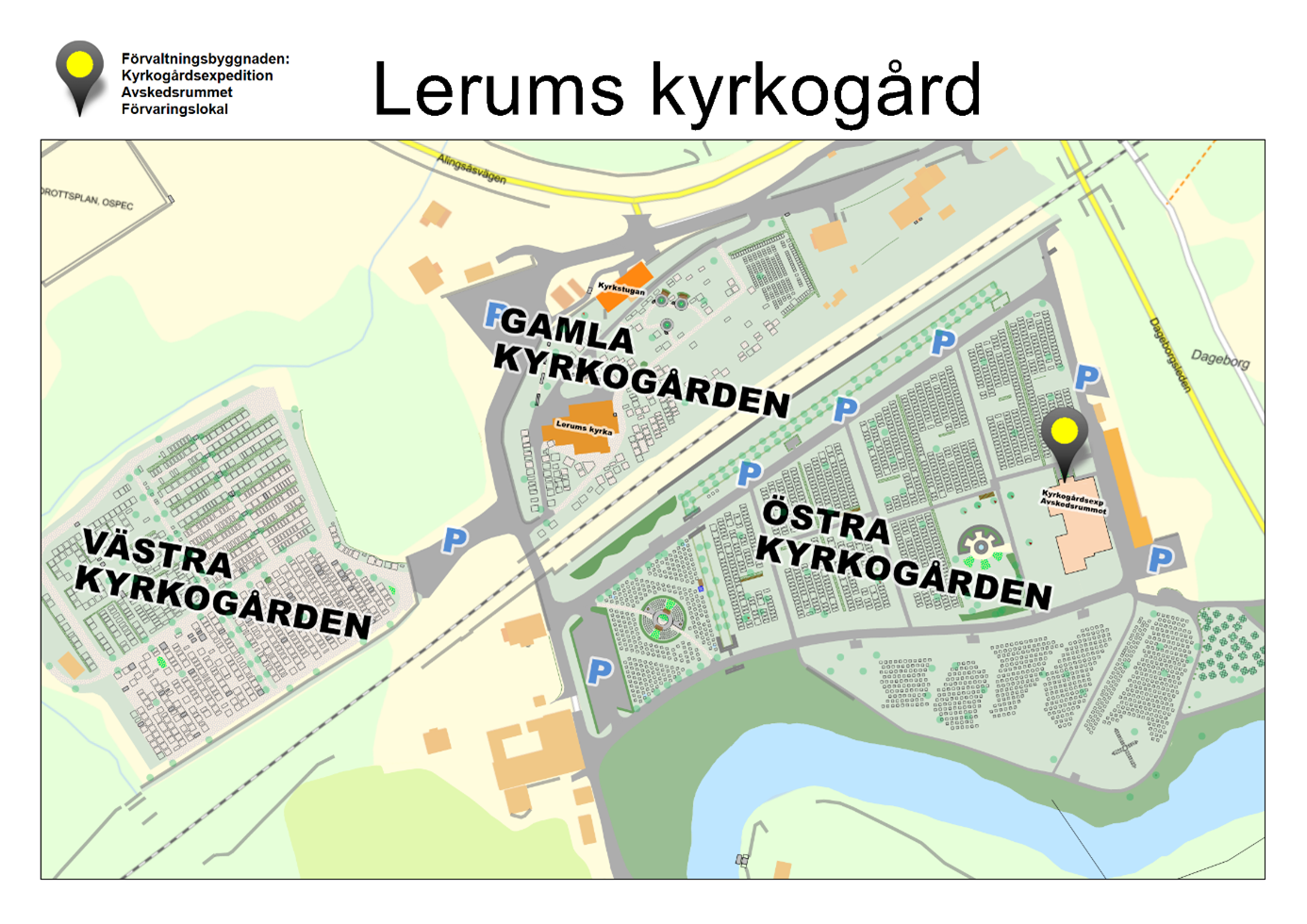 Kontakta kyrkogårdsförvaltningen - Lerums församling