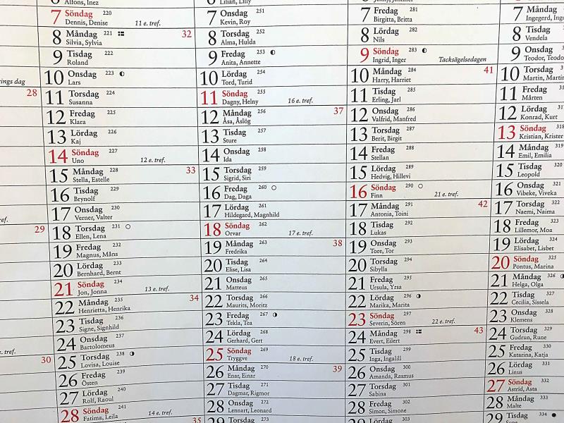 Kalender - Svenska kyrkan Sollentuna