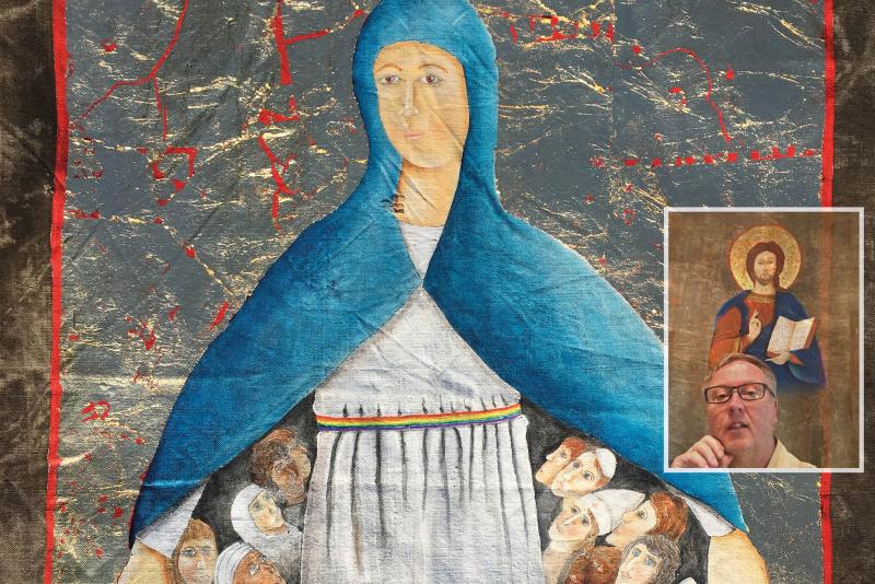 Presenningsikoner av Mats Hermansson - Visby domkyrkoförsamling